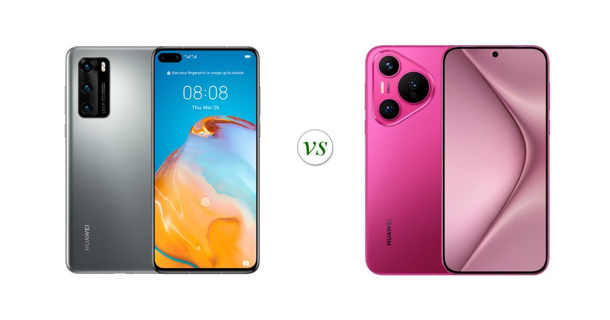 Huawei P40 vs HUAWEI Pura 70: Side by Side Specs Comparison