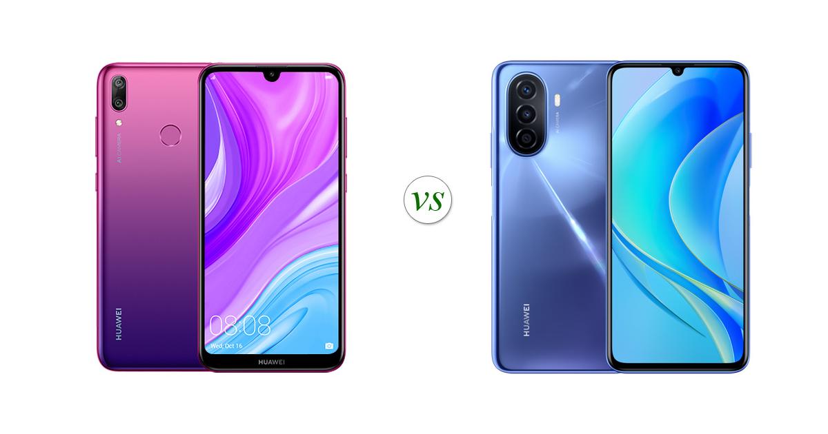 Huawei Y7 vs Huawei nova Y70: Side by Side Specs Comparison