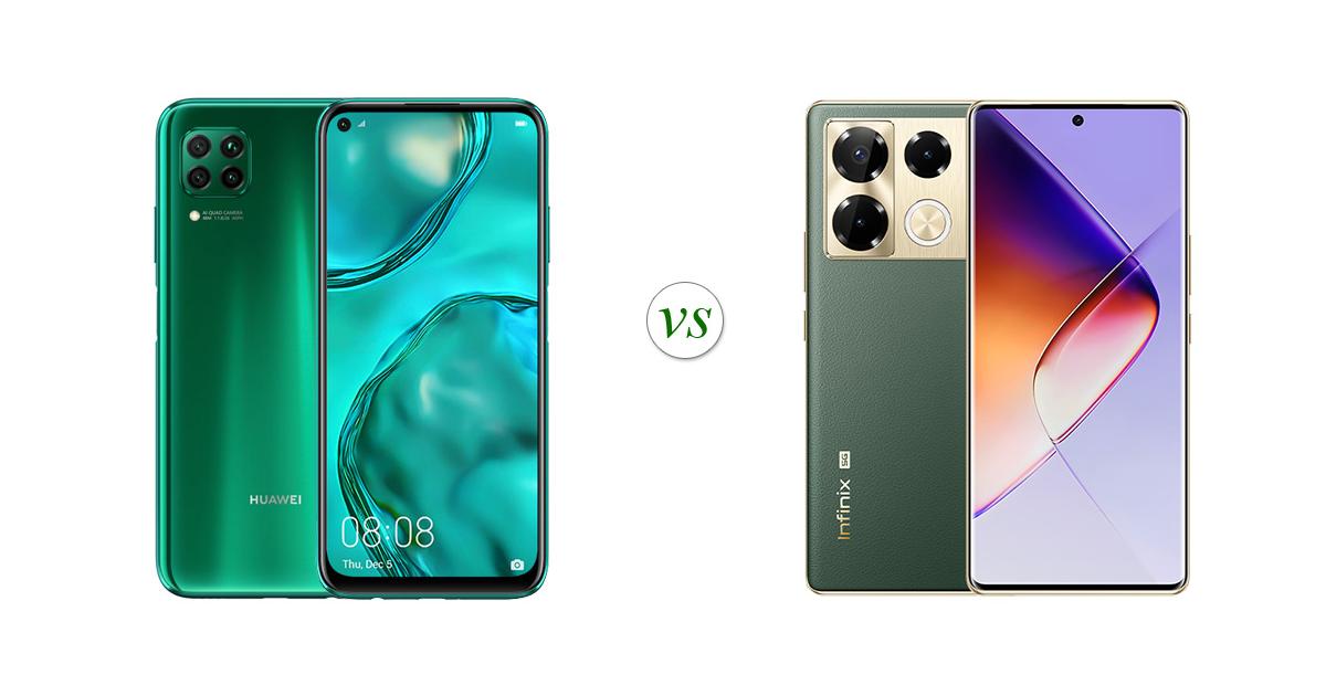 Huawei nova 7i vs Infinix NOTE 40 Pro: Side by Side Specs Comparison
