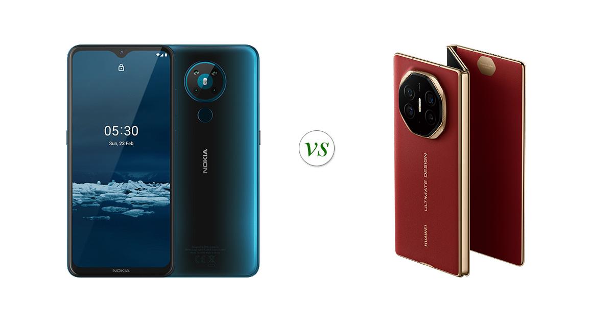 Nokia 5.3 vs HUAWEI Mate XT Ultimate Design: Side by Side Specs Comparison
