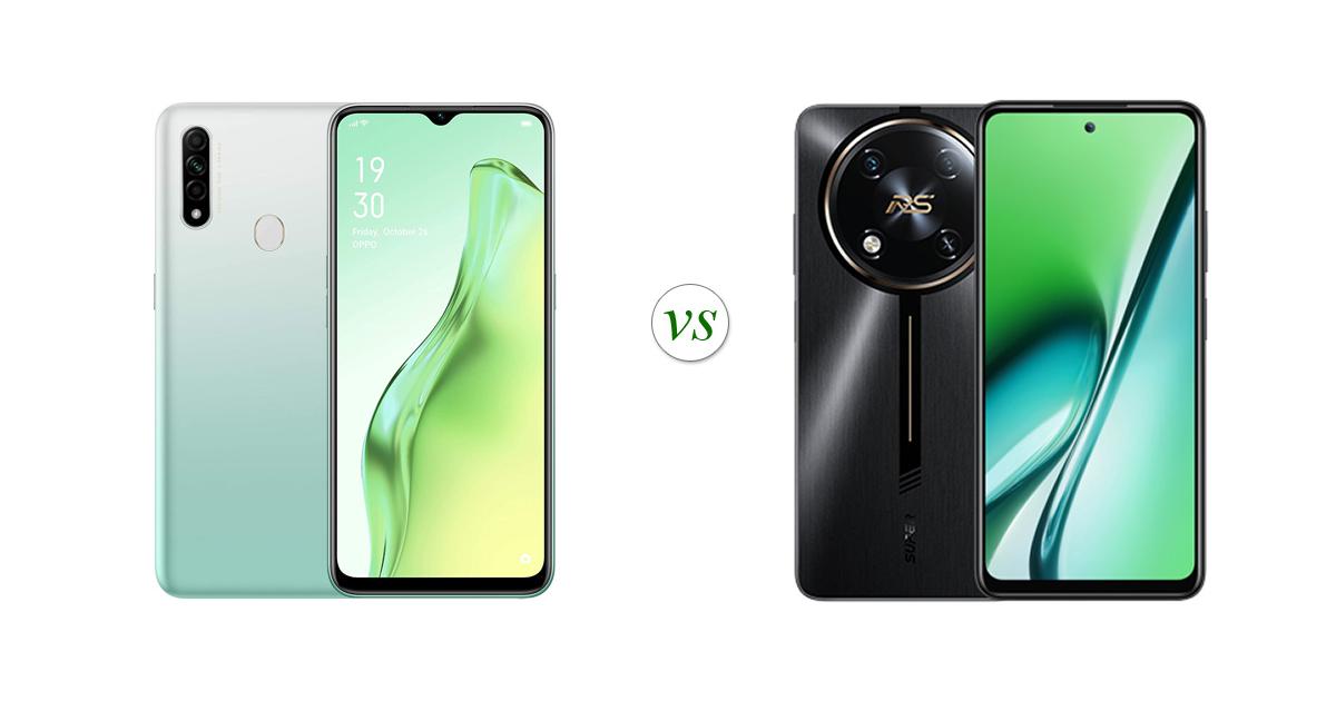 OPPO A31 vs itel RS4: Side by Side Specs Comparison