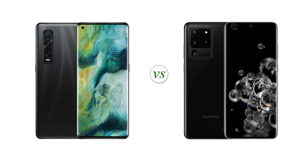 OPPO Find X2 Pro vs Samsung Galaxy S20 Ultra: Side by Side Specs Comparison