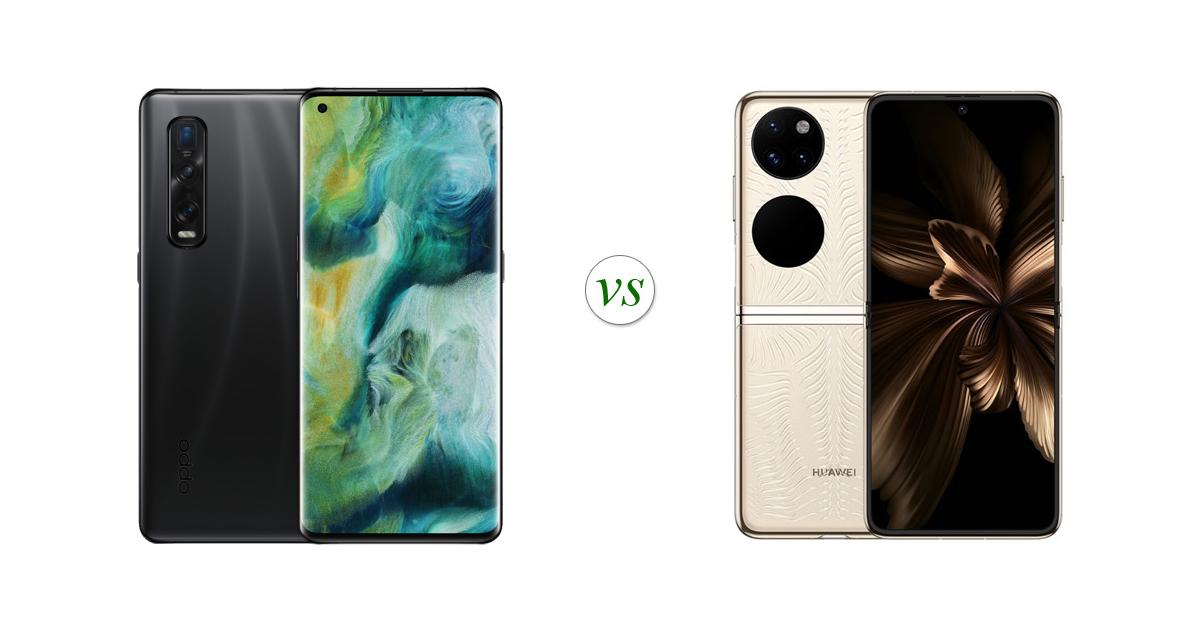 OPPO Find X2 Pro vs Huawei P50 Pocket: Side by Side Specs Comparison