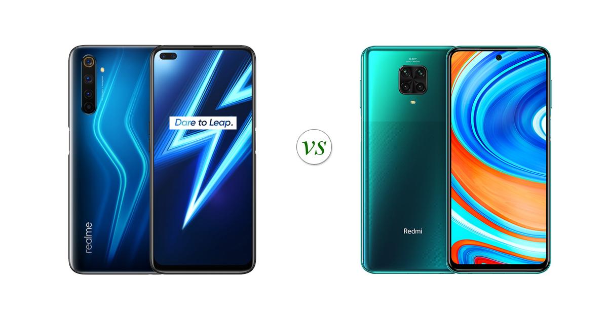 Realme 6 Pro vs Xiaomi Redmi Note 9 Pro: Side by Side Specs Comparison