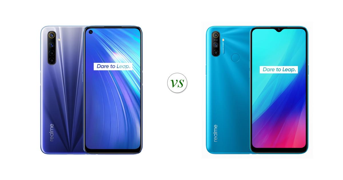 Realme 6 vs Realme C3: Side by Side Specs Comparison