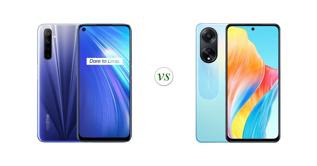 Realme 6 vs OPPO A98 5G: Side by Side Specs Comparison