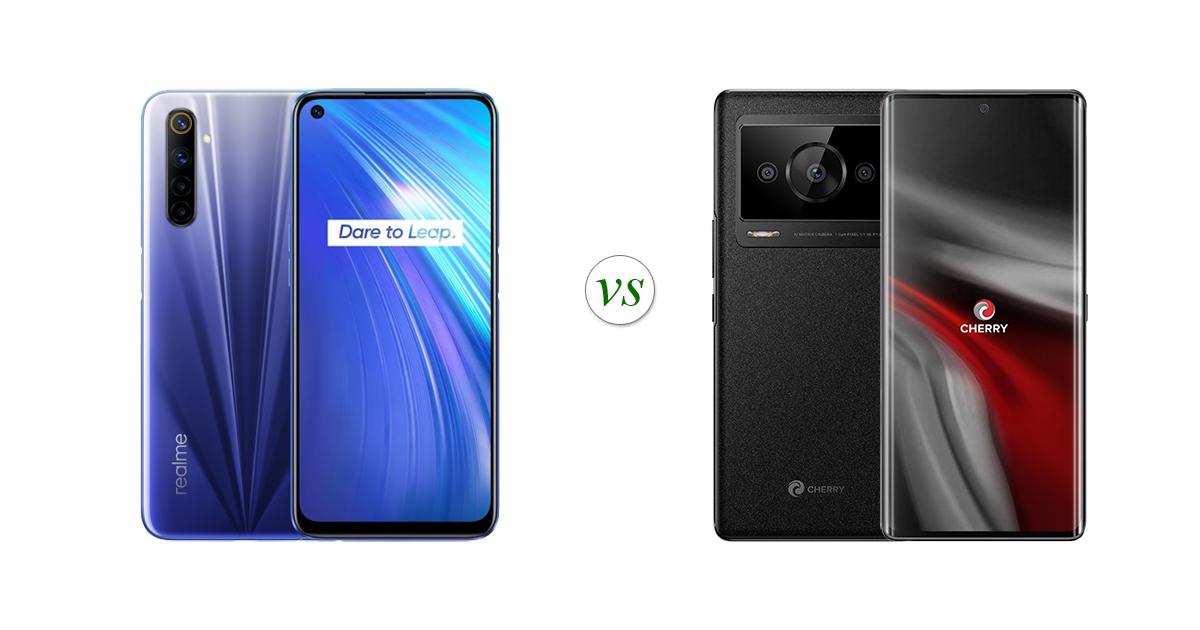 Realme 6 vs Cherry Aqua GR: Side by Side Specs Comparison