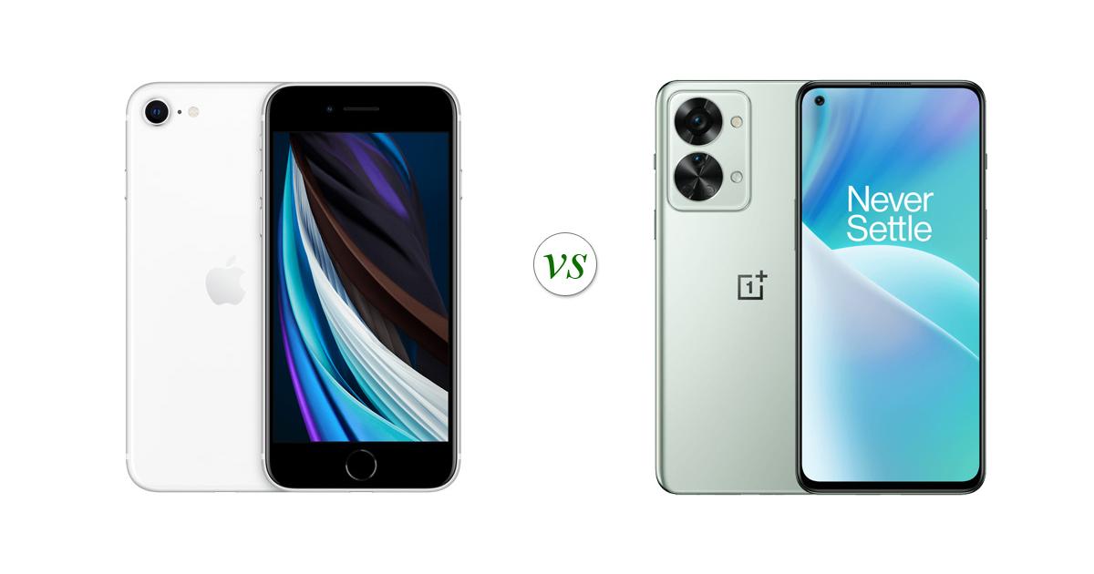 Apple iPhone SE (2020) vs OnePlus Nord 2T: Side by Side Specs Comparison