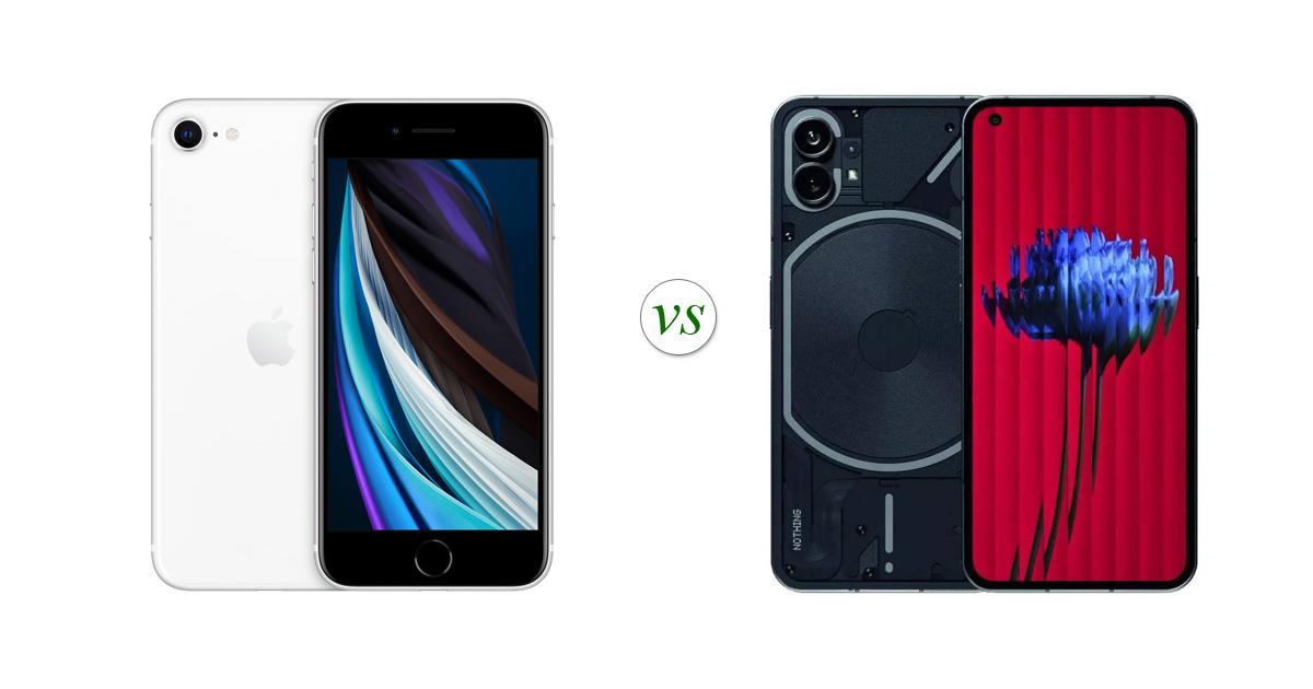 Apple iPhone SE (2020) vs Nothing Phone (1): Side by Side Specs Comparison