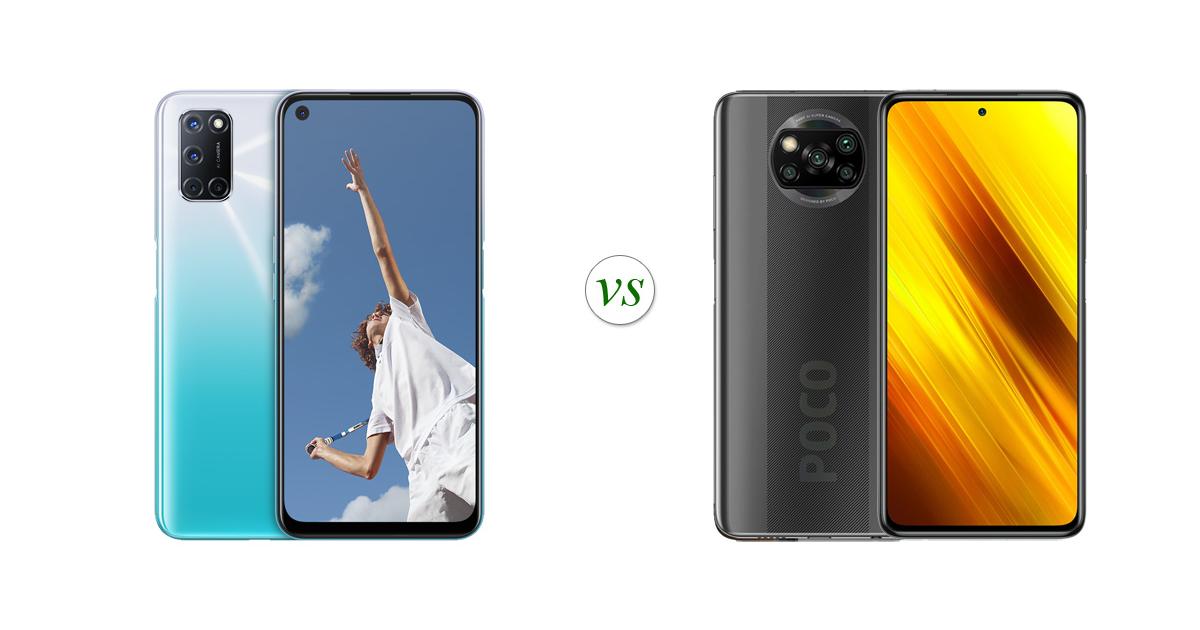 OPPO A52 vs POCO X3 NFC: Side by Side Specs Comparison