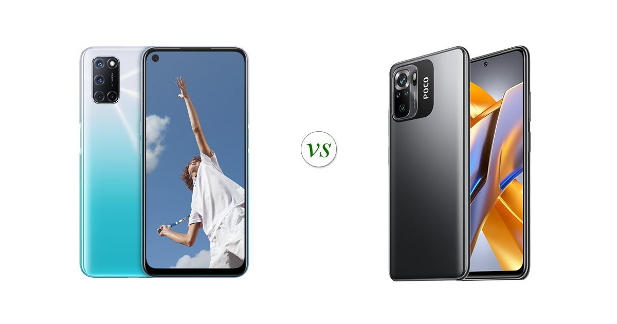 OPPO A52 vs POCO M5s: Side by Side Specs Comparison