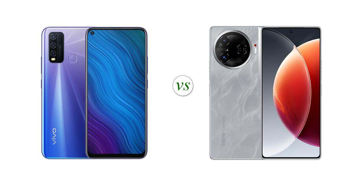 Vivo Y50 vs TECNO CAMON 30 Pro 5G: Side by Side Specs Comparison