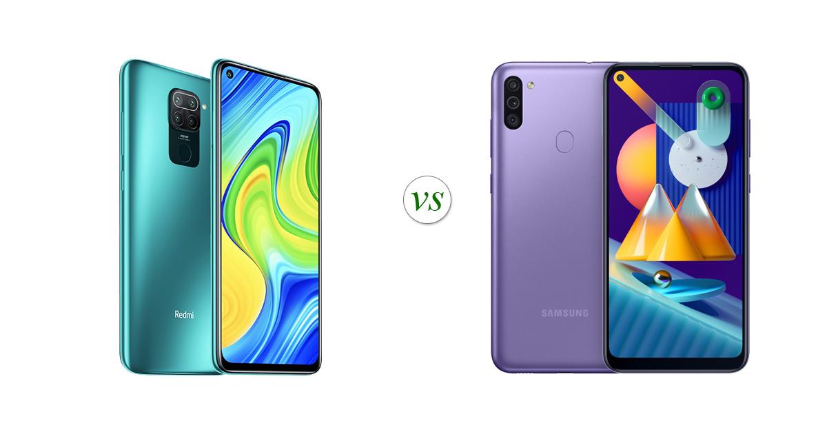 Xiaomi Redmi Note 9 vs Samsung Galaxy M11: Side by Side Specs Comparison