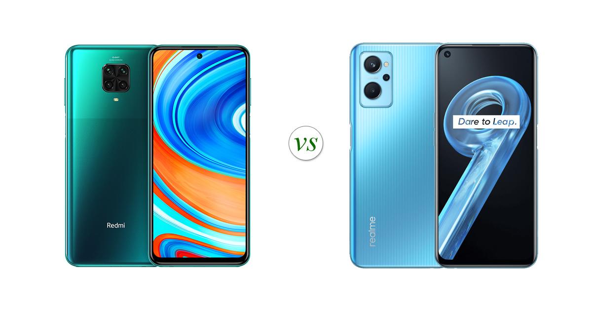 Xiaomi Redmi Note 9 Pro vs realme 9i: Side by Side Specs Comparison