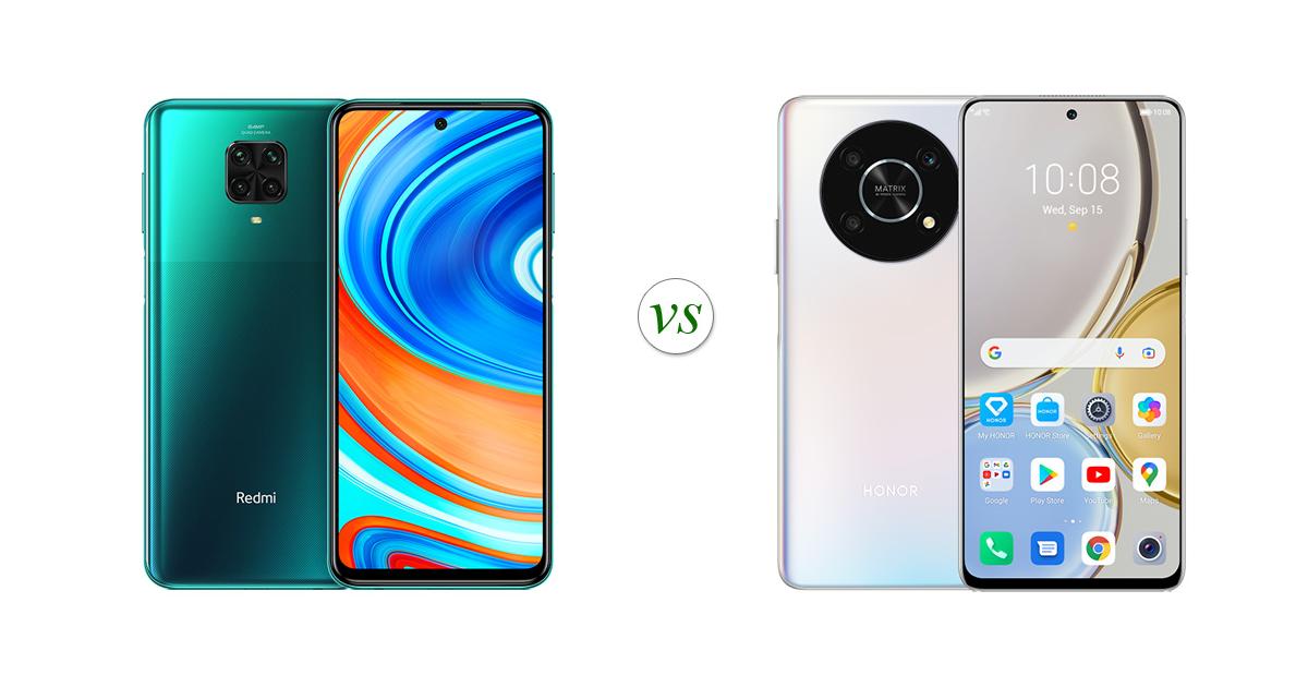 Xiaomi Redmi Note 9 Pro vs HONOR X9: Side by Side Specs Comparison
