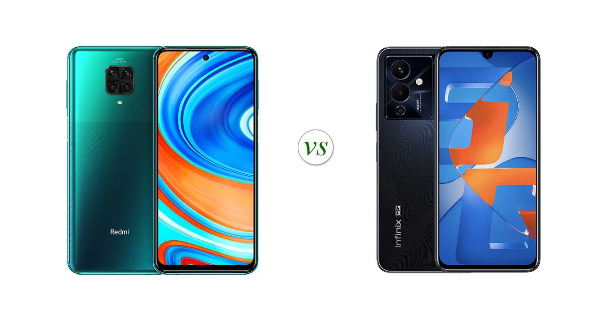 Xiaomi Redmi Note 9 Pro vs Infinix Note 12 PRO 5G: Side by Side Specs ...