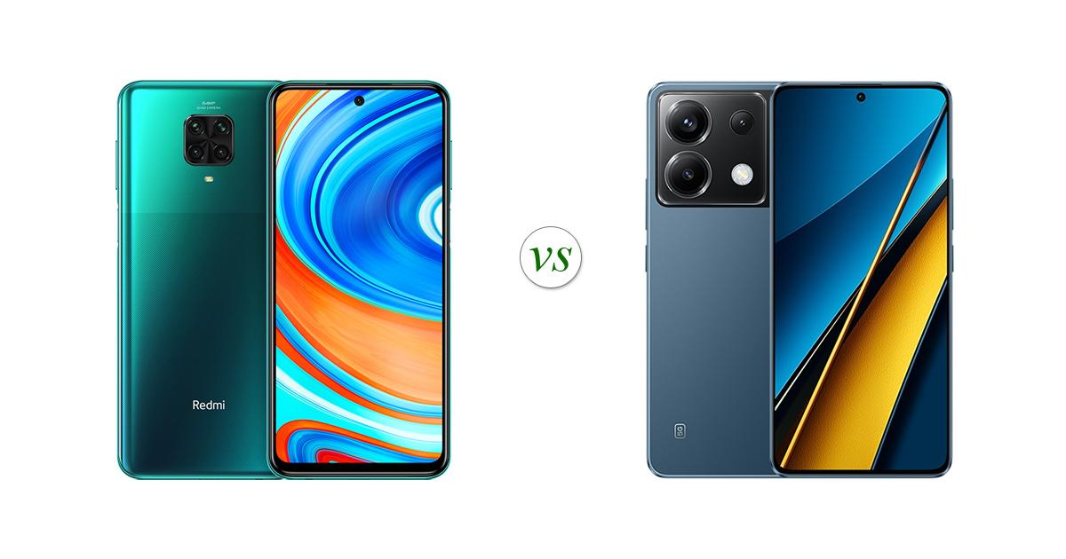 Xiaomi Redmi Note 9 Pro vs POCO X6 5G: Side by Side Specs Comparison