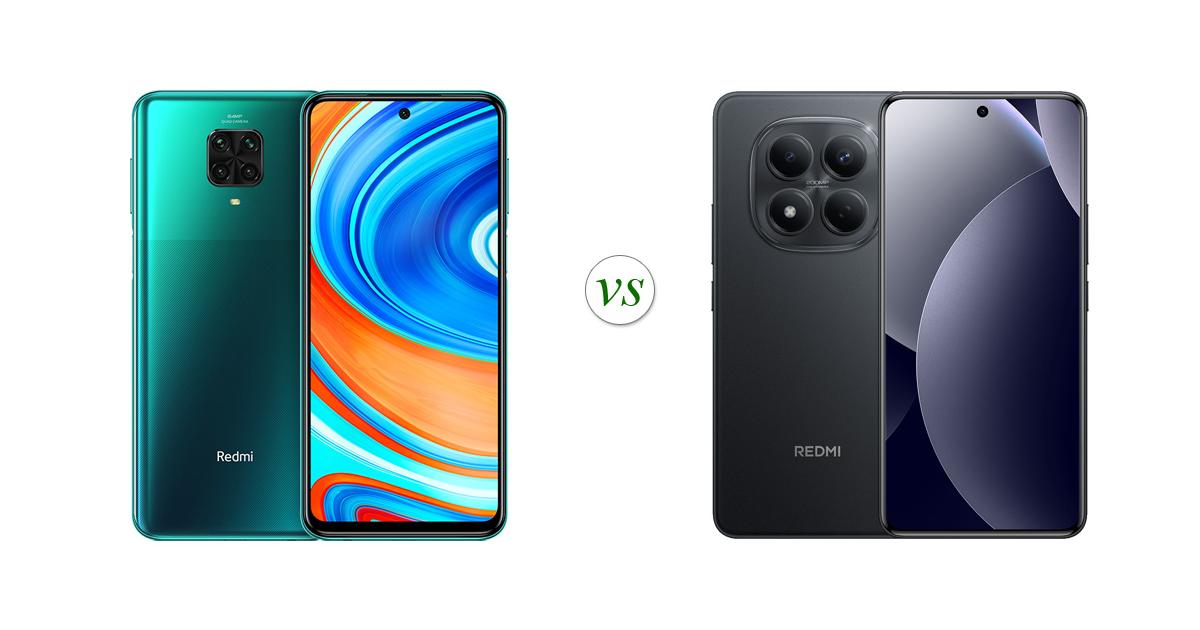 Xiaomi Redmi Note 9 Pro vs Redmi Note 15 Pro: Side by Side Specs Comparison