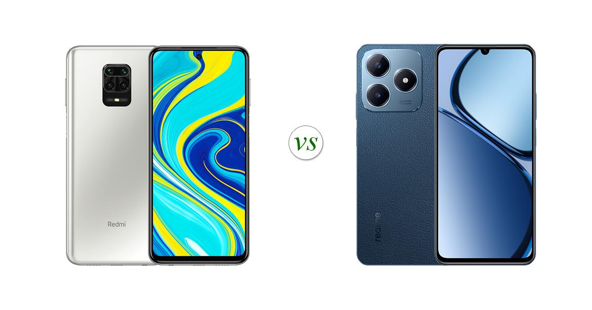 Xiaomi Redmi Note 9S vs realme C63: Side by Side Specs Comparison