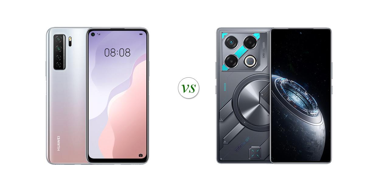 Huawei nova 7 SE vs Infinix GT 20 Pro 5G: Side by Side Specs Comparison