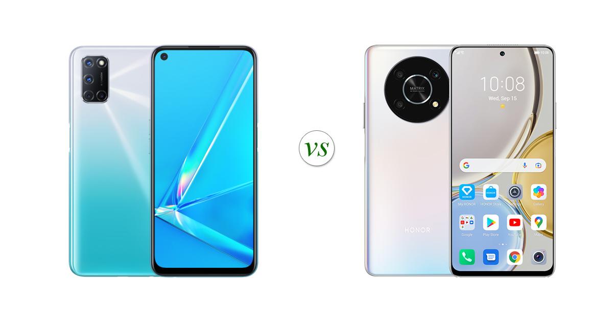 OPPO A92 vs HONOR X9: Side by Side Specs Comparison