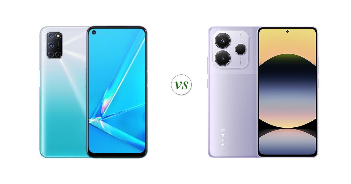 OPPO A92 vs Redmi Note 14 5G: Side by Side Specs Comparison