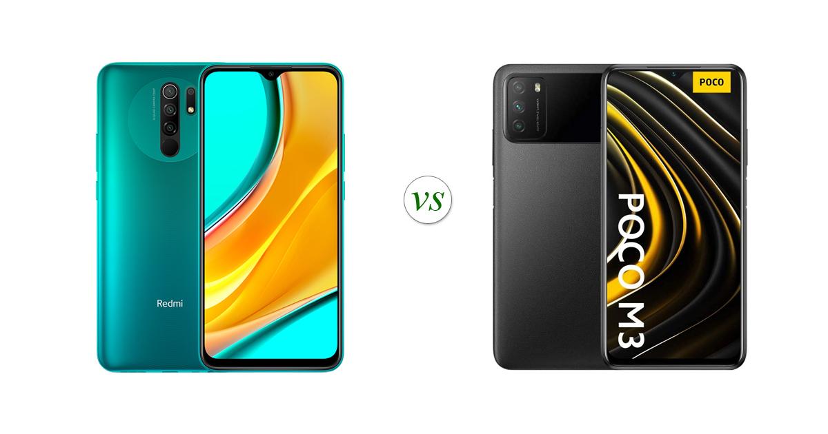 Xiaomi Redmi 9 vs POCO M3: Side by Side Specs Comparison