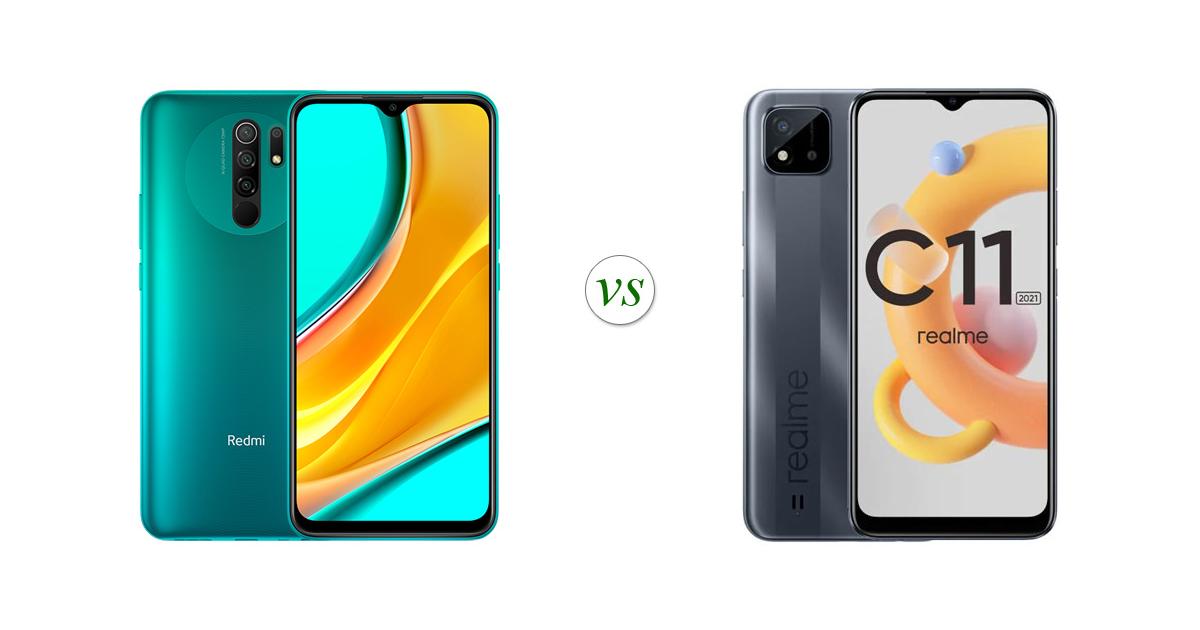 Xiaomi Redmi 9 Vs Realme C11 2021 Side By Side Specs Comparison