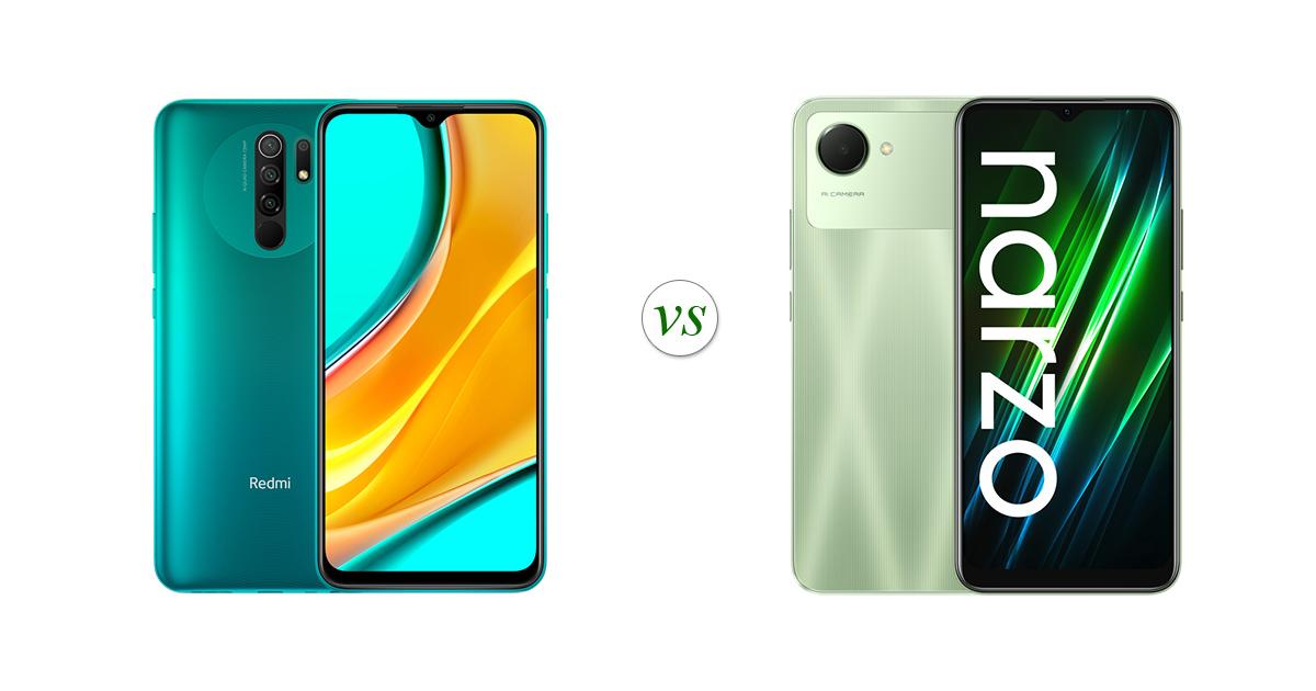 Xiaomi Redmi 9 vs narzo 50i Prime: Side by Side Specs Comparison