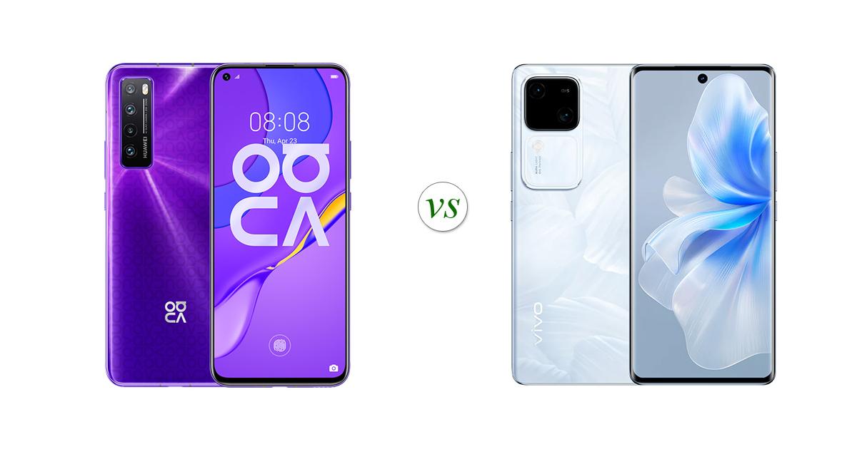 Huawei nova 7 vs vivo V30 5G: Side by Side Specs Comparison