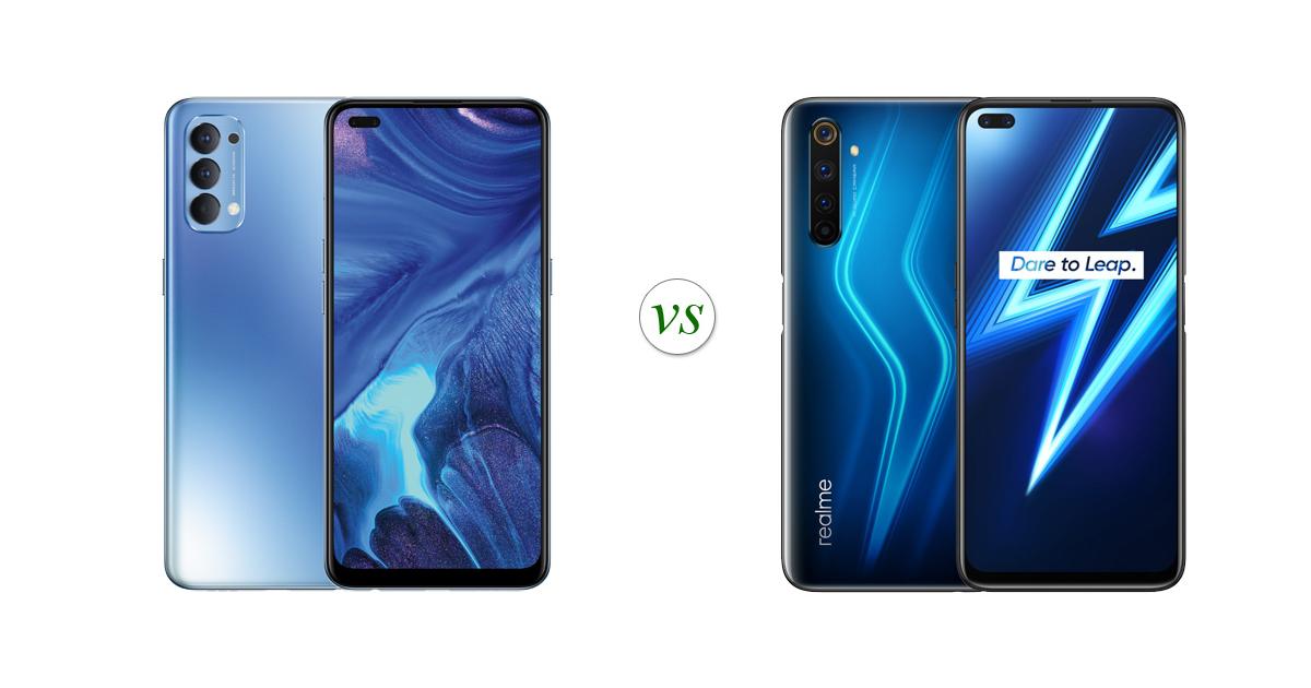 OPPO Reno4 vs Realme 6 Pro: Side by Side Specs Comparison