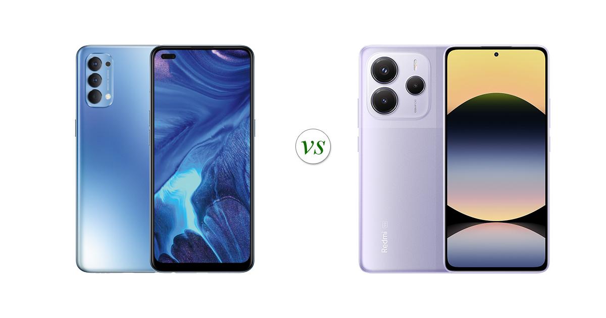 OPPO Reno4 vs Redmi Note 14 5G: Side by Side Specs Comparison