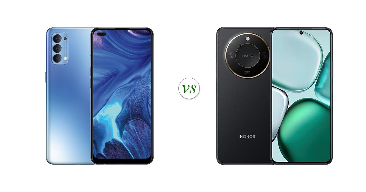 OPPO Reno4 vs HONOR X9c Smart 5G: Side by Side Specs Comparison