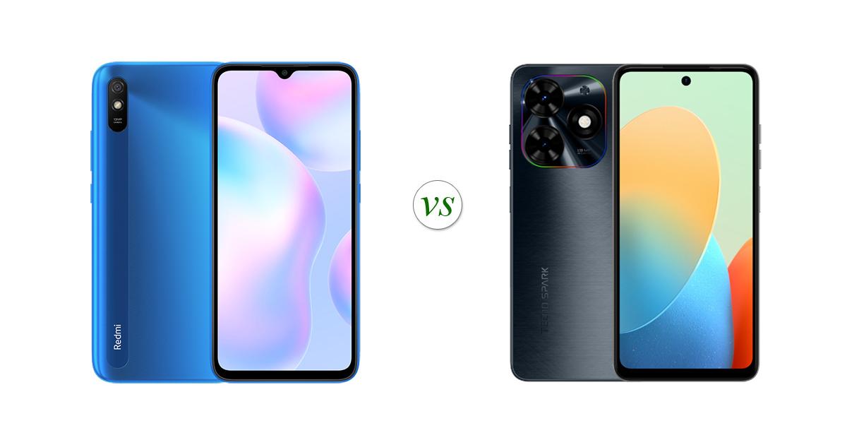 Xiaomi Redmi 9A vs TECNO SPARK Go 2024: Side by Side Specs Comparison