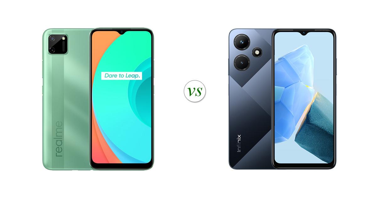 Realme C11 vs Infinix Hot 30i: Side by Side Specs Comparison