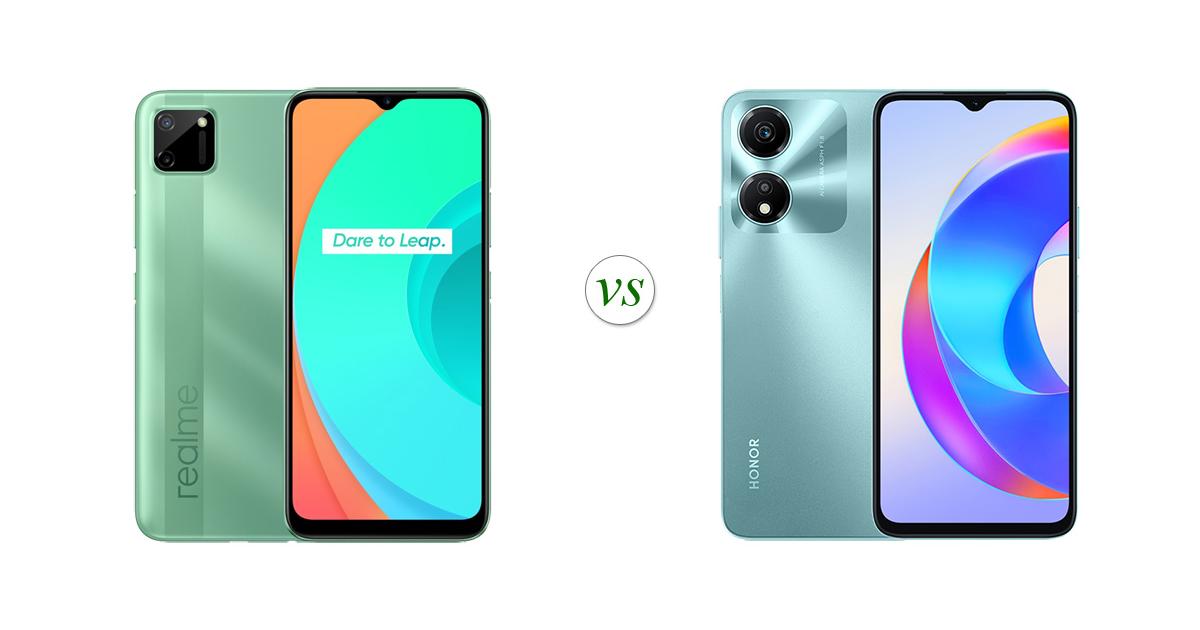 Realme C11 vs HONOR X5 Plus: Side by Side Specs Comparison