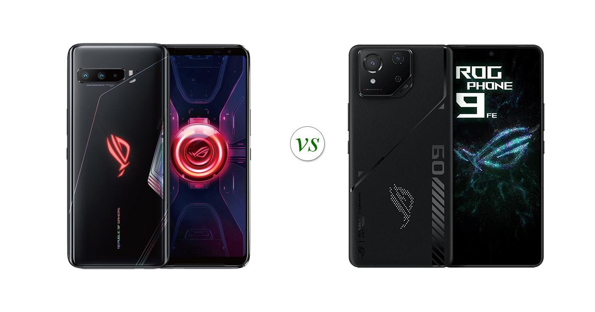 ASUS ROG Phone 3 STRIX Edition vs ASUS ROG Phone 9 FE: Side by Side ...