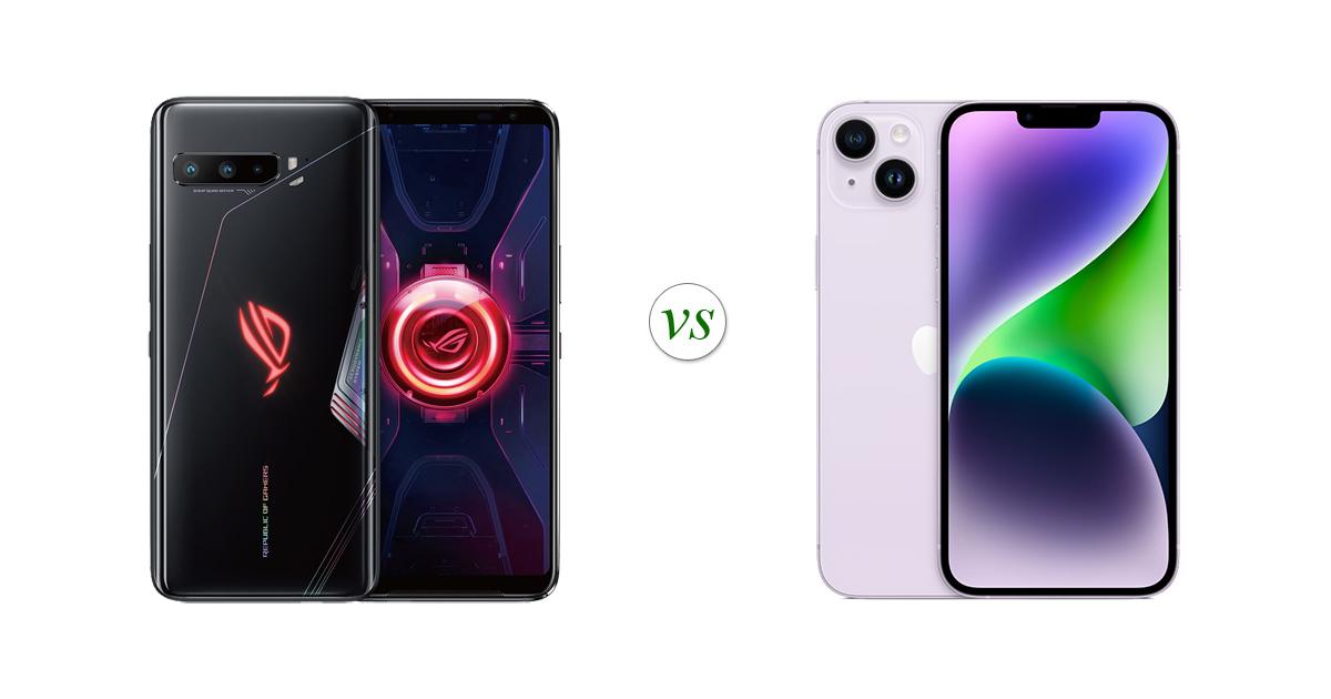 ASUS ROG Phone 3 vs Apple iPhone 14 Plus: Side by Side Specs Comparison