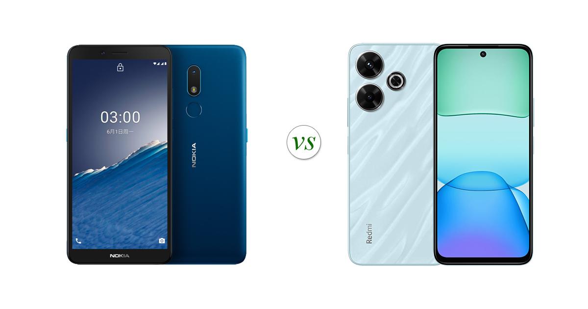 Nokia C3 vs Redmi 13: Side by Side Specs Comparison