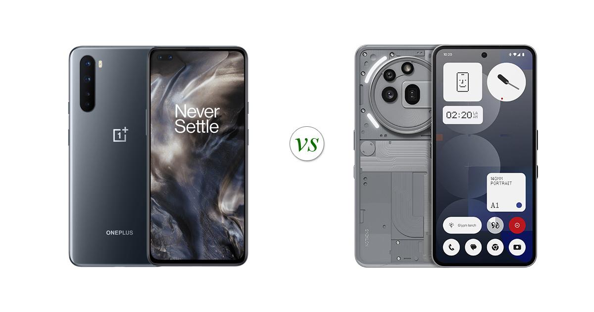 OnePlus Nord vs Nothing Phone (3a) Pro: Side by Side Specs Comparison