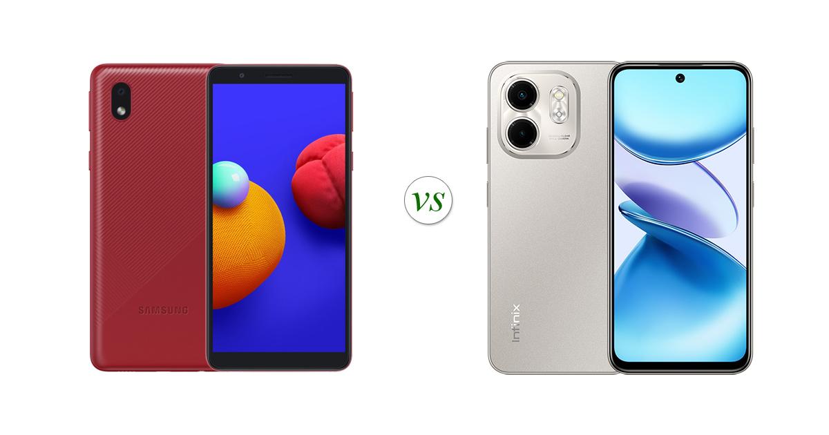 Samsung Galaxy A01 Core vs Infinix SMART 9: Side by Side Specs Comparison