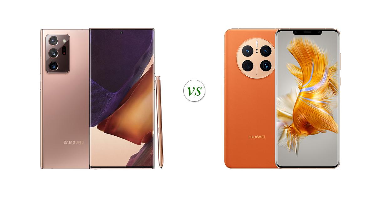 Samsung Galaxy Note20 Ultra 5G vs Huawei Mate 50 Pro: Side by Side ...