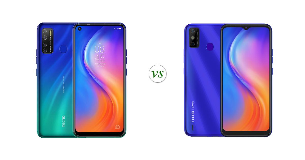 TECNO Spark 5 Pro vs TECNO Spark 6 Go: Side by Side Specs Comparison