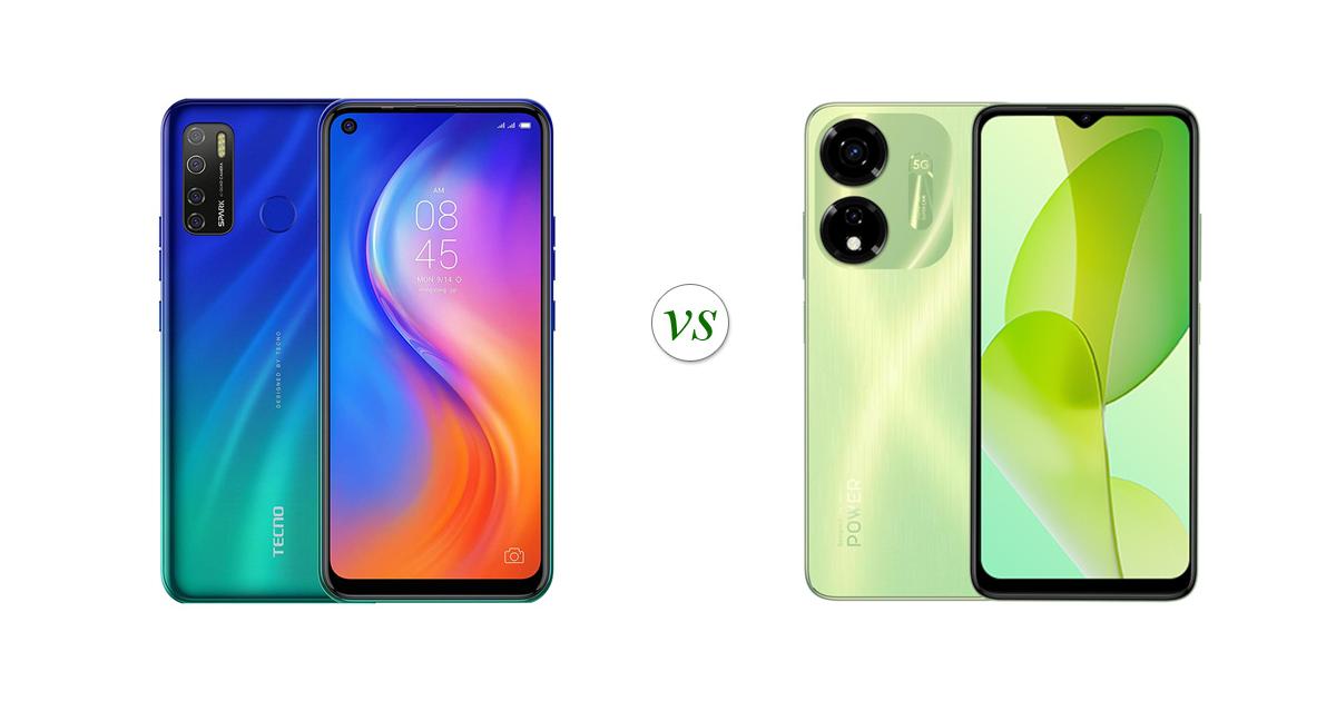 TECNO Spark 5 Pro vs itel P55 5G: Side by Side Specs Comparison