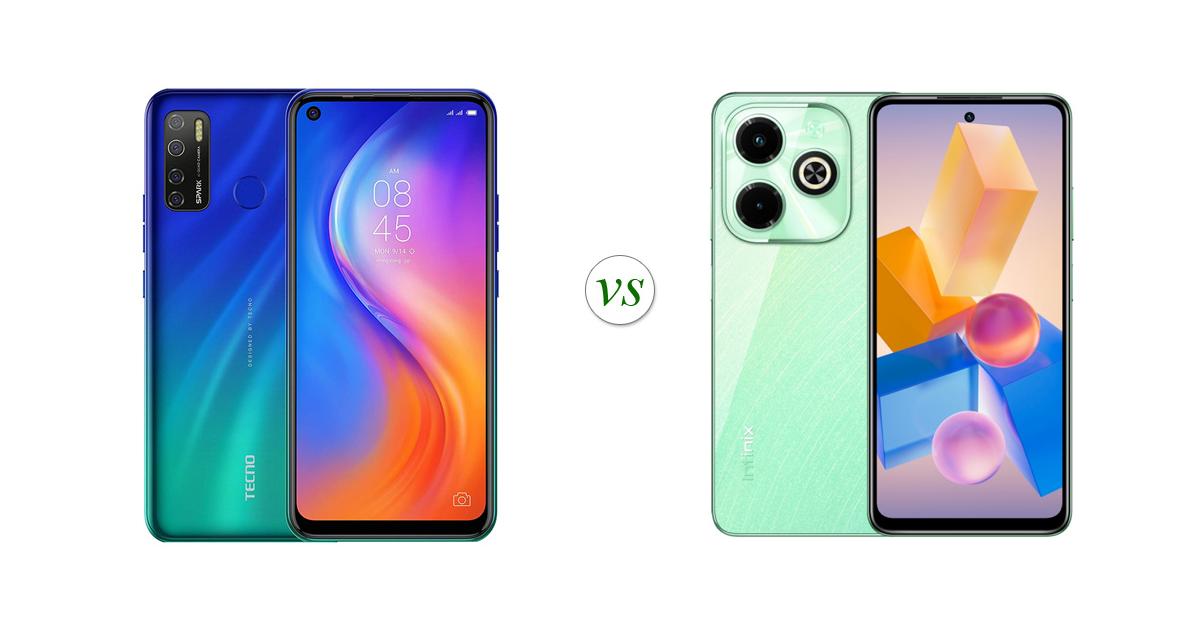 TECNO Spark 5 Pro vs Infinix Hot 40i: Side by Side Specs Comparison