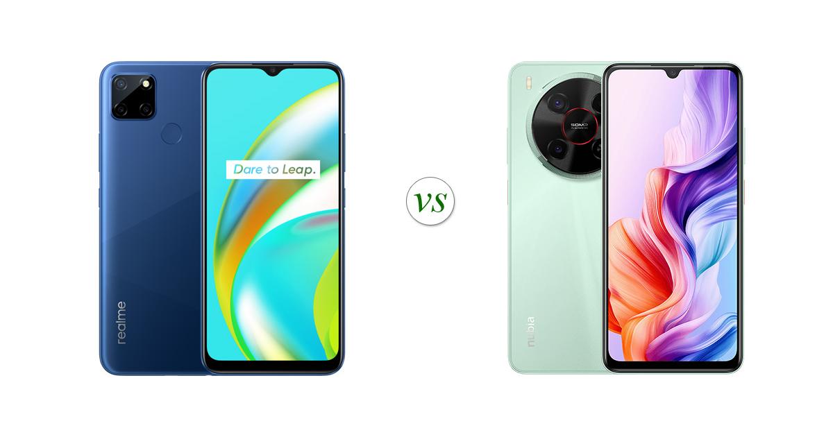 realme C12 vs nubia V70 Max: Side by Side Specs Comparison