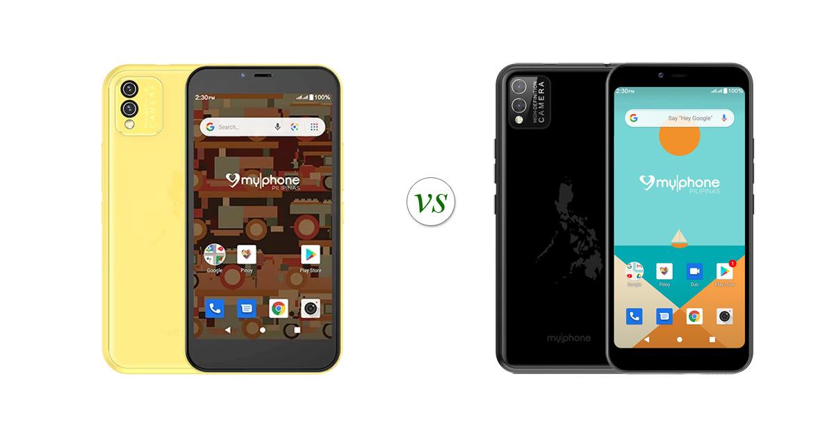 MyPhone myA1 Plus vs MyPhone myP1: Side by Side Specs Comparison