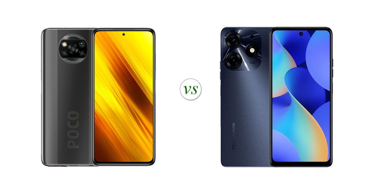 POCO X3 NFC vs TECNO Spark 10 Pro: Side by Side Specs Comparison