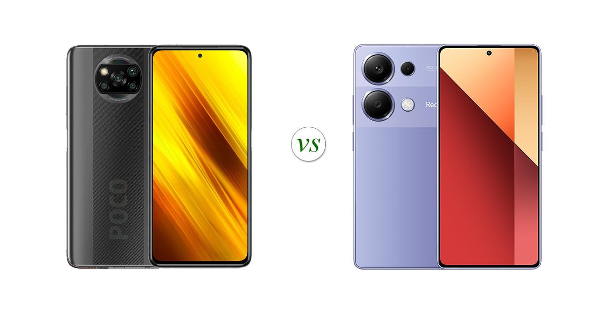 POCO X3 NFC vs Redmi Note 13 Pro: Side by Side Specs Comparison
