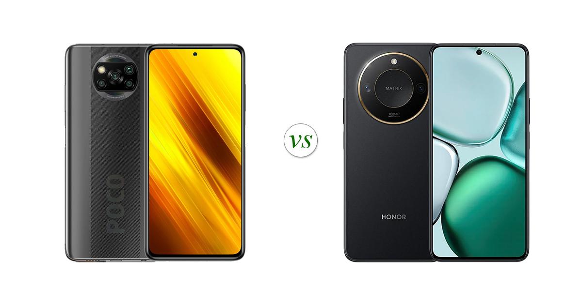POCO X3 NFC vs HONOR X9c Smart 5G: Side by Side Specs Comparison